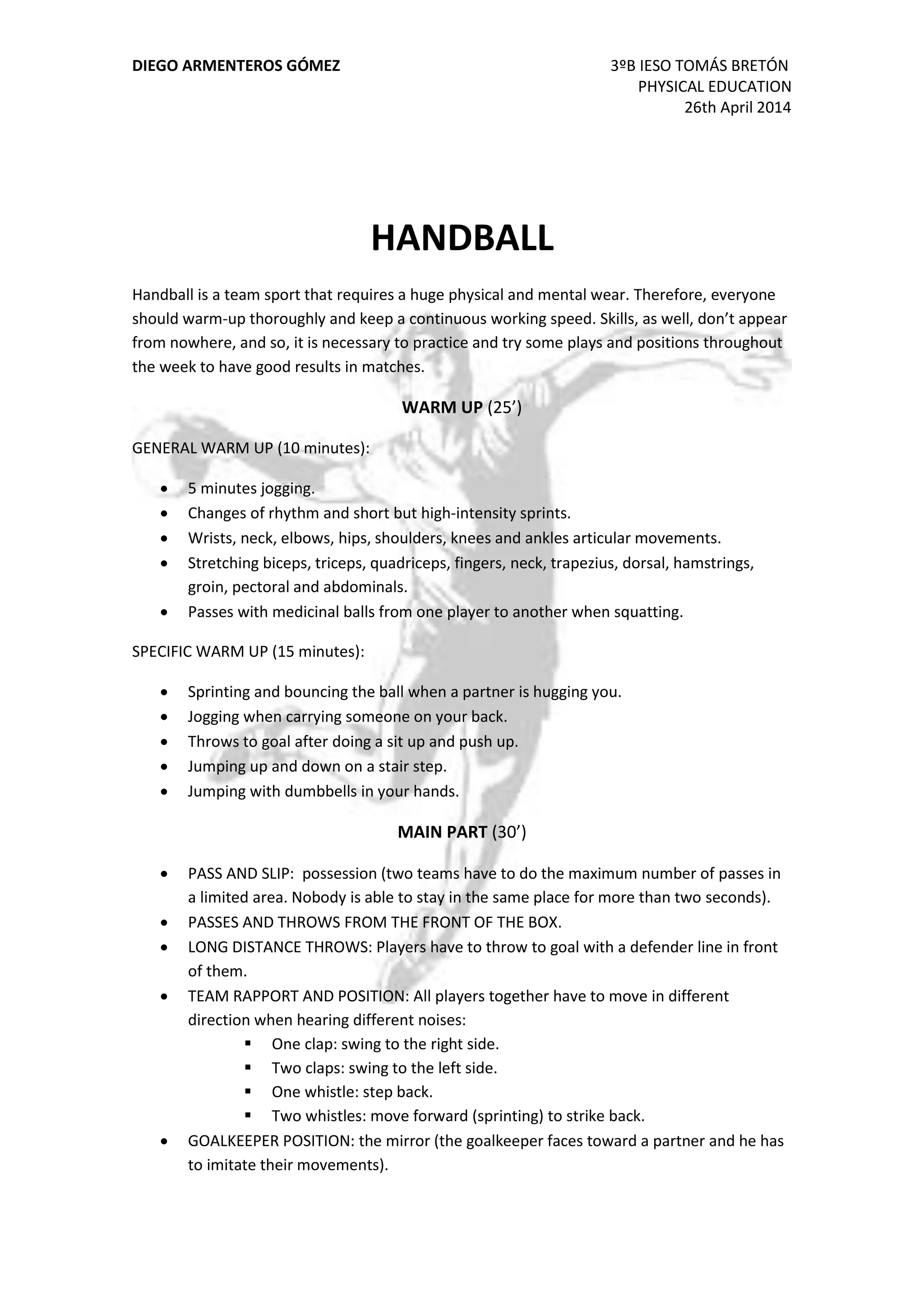 HANDBALL | PDF