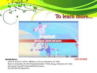HANDBALL NOTES | ODP