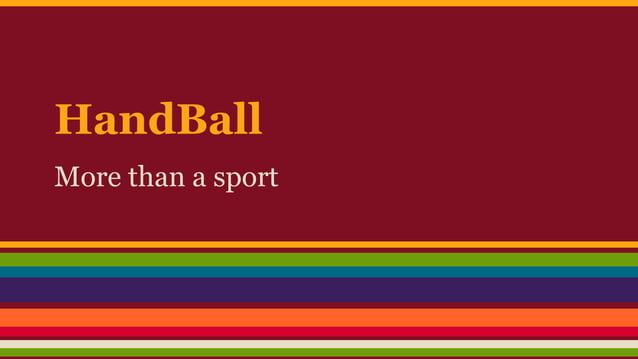Handball | PPTX