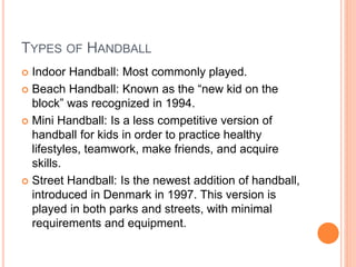 Handball, Roc Nation Sports | PPTX