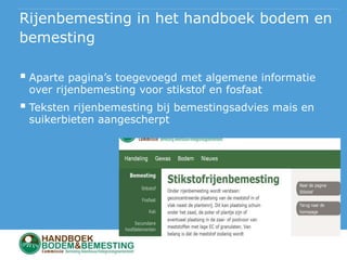 Handboek bodem en bemesting 27 11-15 | PPTX