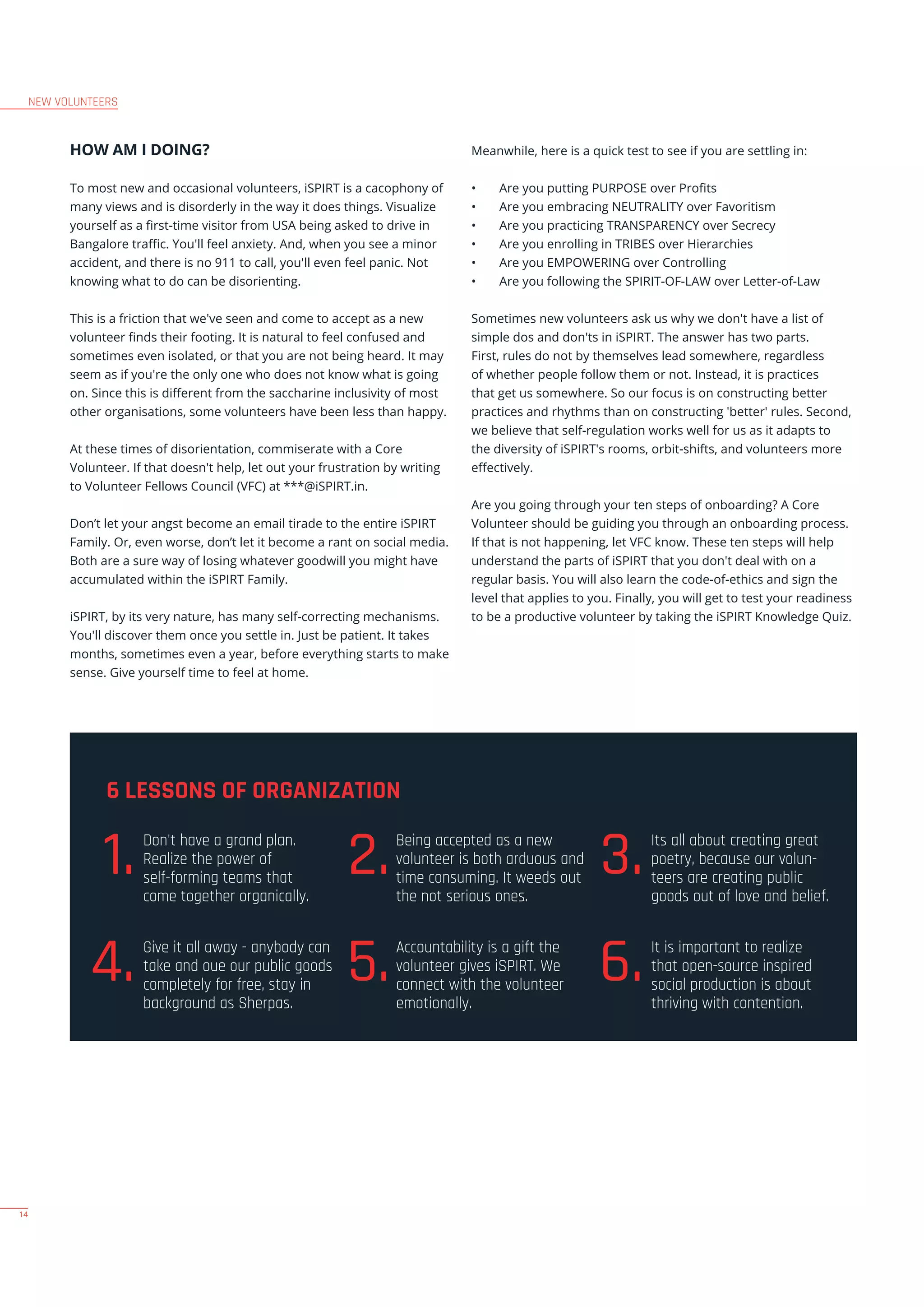 Volunteers Handbook Public-v5.1 | PDF