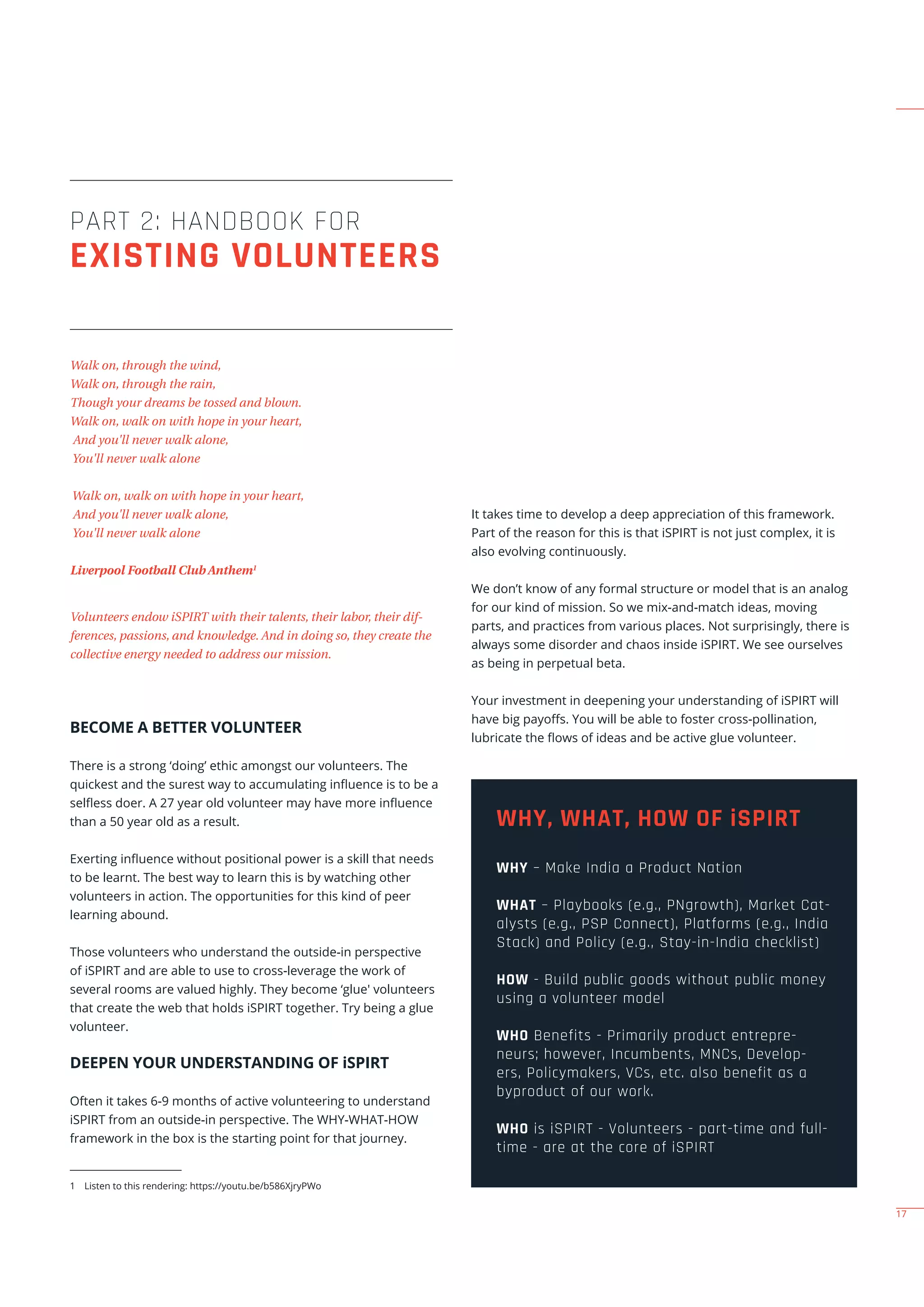 Volunteers Handbook Public-v5.1 | PDF