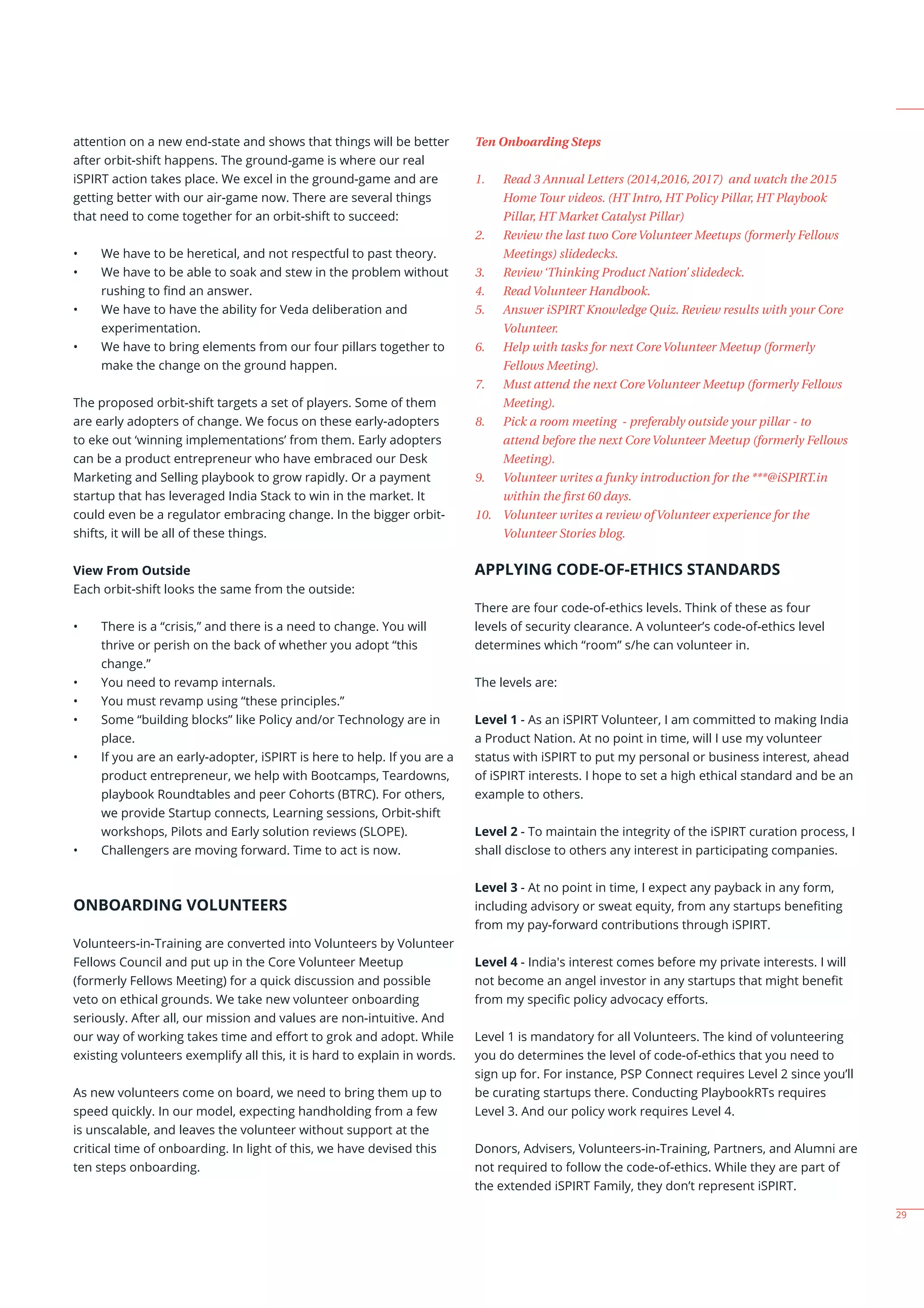 Volunteers Handbook Public-v5.1 | PDF