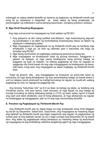 Handbook Ng Mga Benepisyo Ng Mga Manggagawa Ayon Sa Batas (2014) | PDF