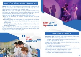 Handbook USTH 2021 | PDF