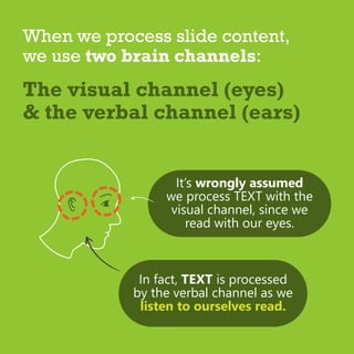 Brain rules 1, 2, 3: Put neuroscience in your presentations | PDF