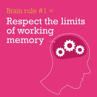 Brain rules 1, 2, 3: Put neuroscience in your presentations | PDF