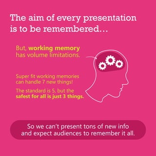 Brain rules 1, 2, 3: Put neuroscience in your presentations | PDF
