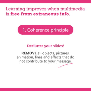 Brain rules 1, 2, 3: Put neuroscience in your presentations | PDF