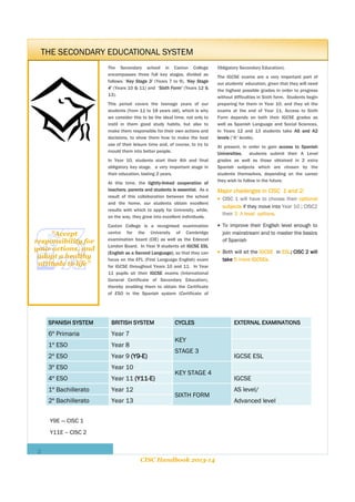 Handbook CISC - 2013.14