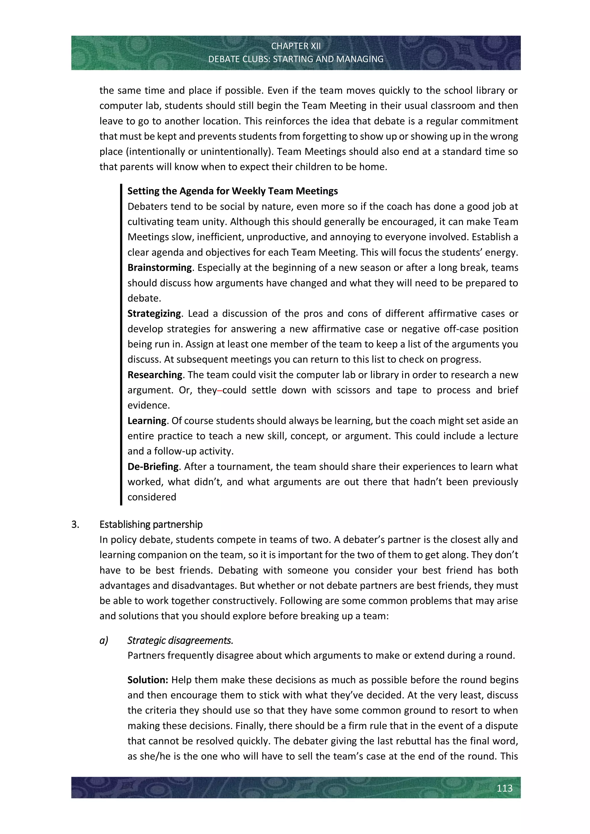 Handbook for Debating with Asian Parliamentary Format | PDF