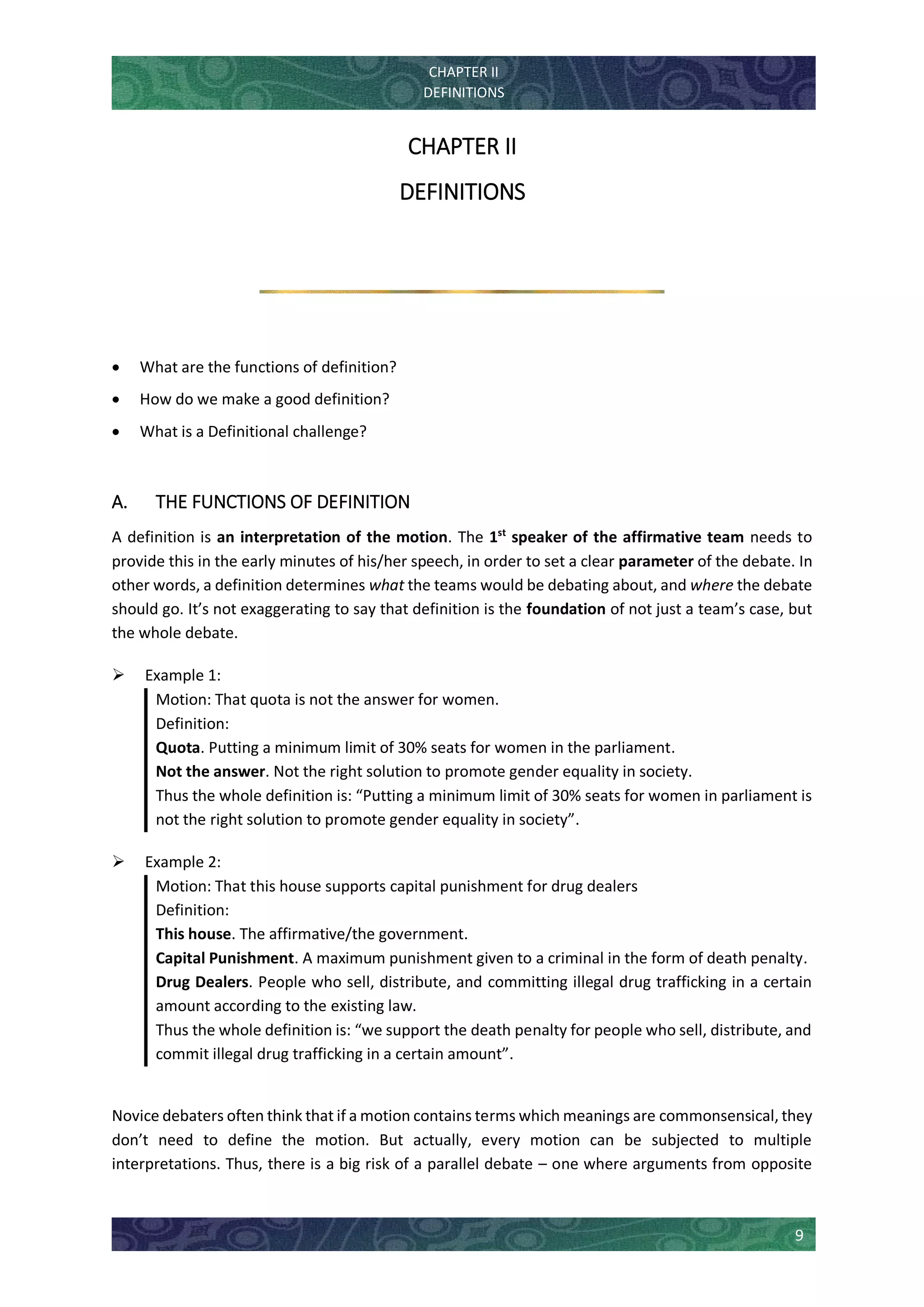 Handbook for Debating with Asian Parliamentary Format | PDF