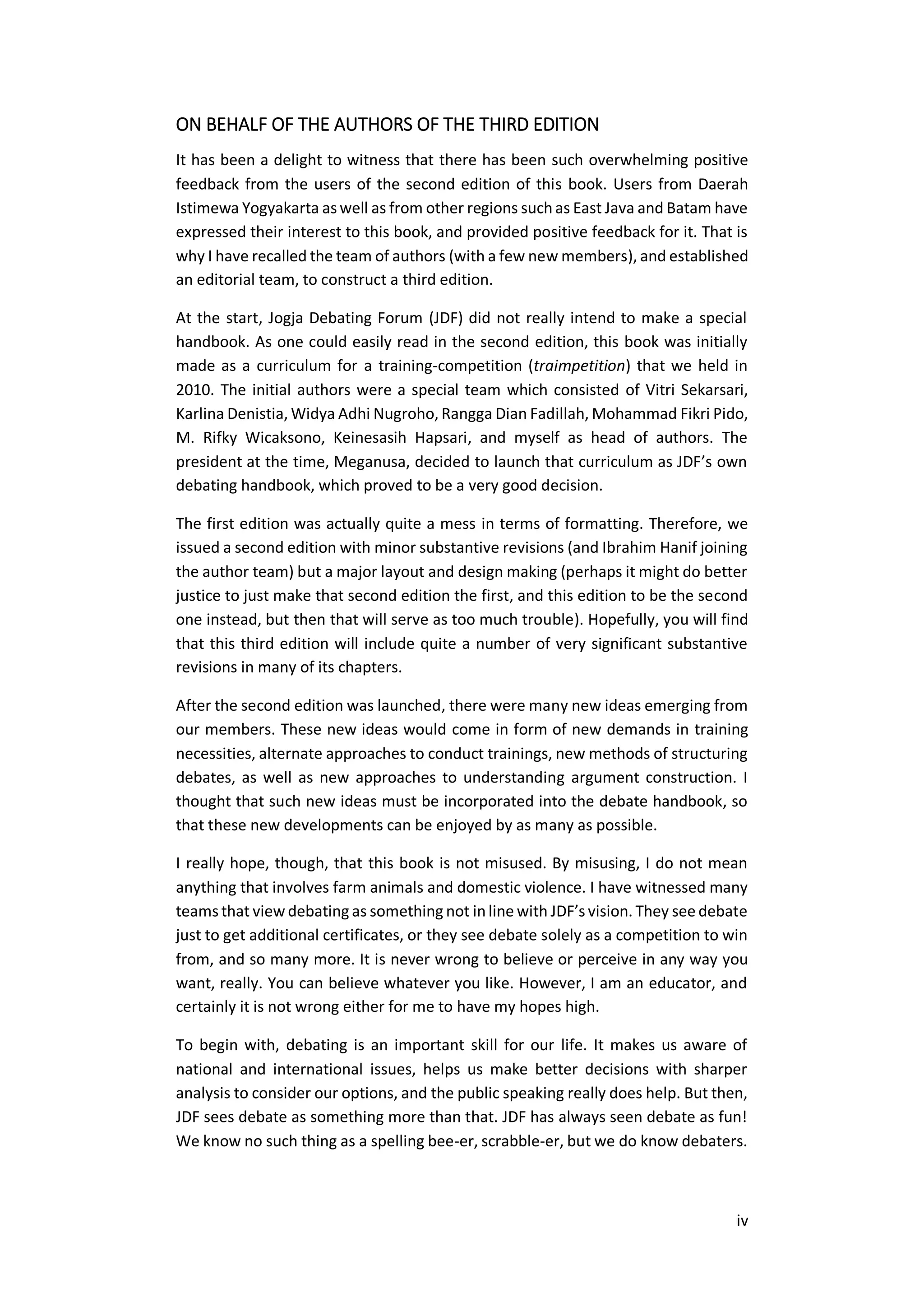 Handbook for Debating with Asian Parliamentary Format | PDF