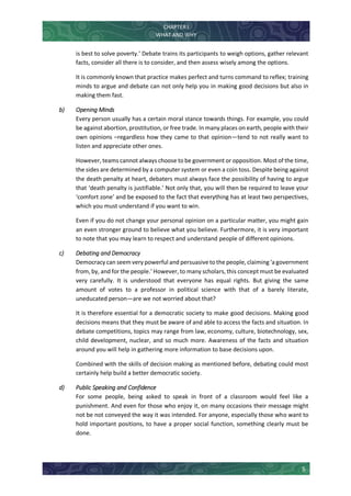 Handbook for Debating with Asian Parliamentary Format | PDF