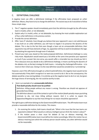 Handbook for Debating with Asian Parliamentary Format | PDF