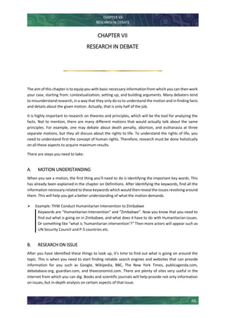 Handbook for Debating with Asian Parliamentary Format | PDF