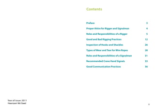 Handbook for rigger signalman hasnizam | PDF
