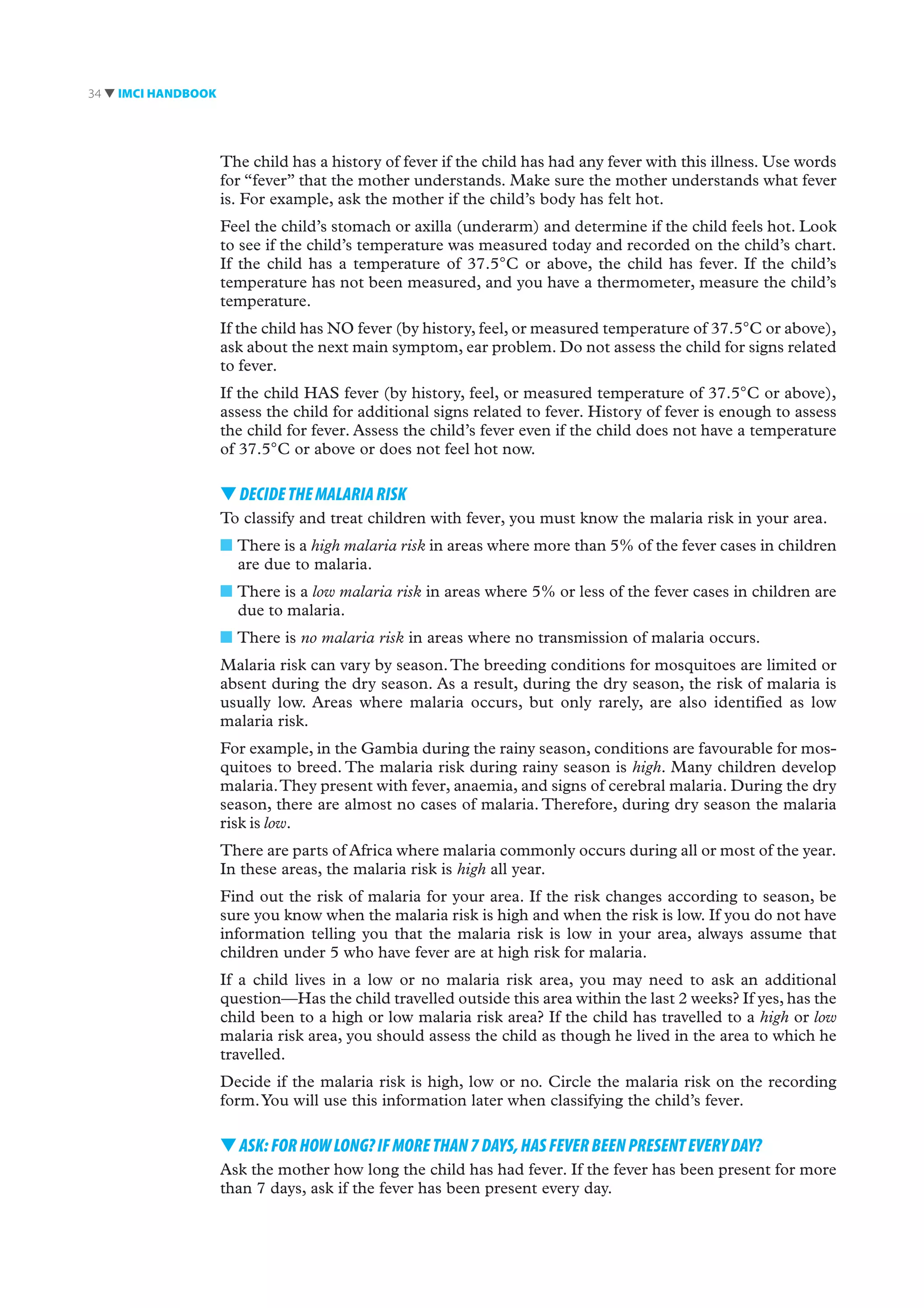 Handbook (imci) integrated managemant of childhood illness (who, 2005 ...