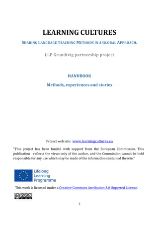 Handbook learning cultures | PDF