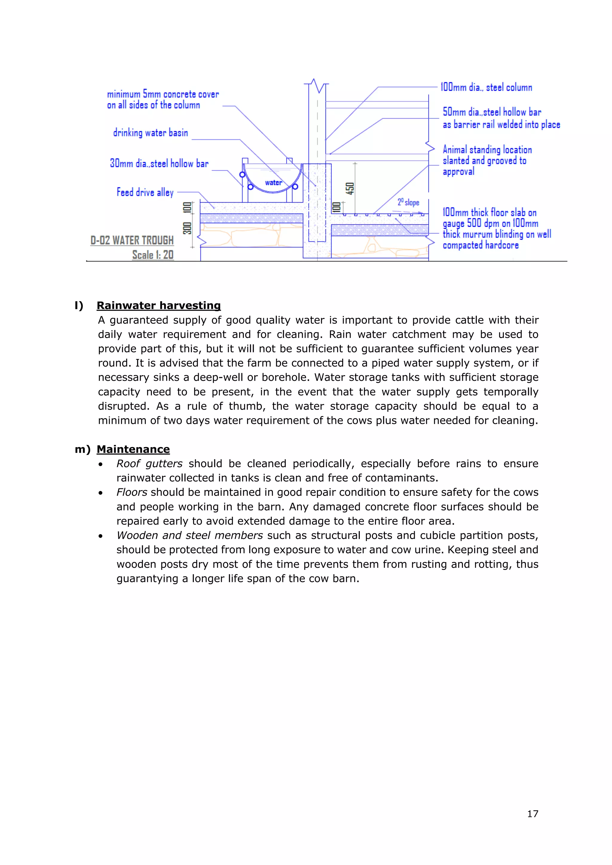 Handbook Modular Cow Barn Design for Smallholder Dairy Entrepreneurs | PDF