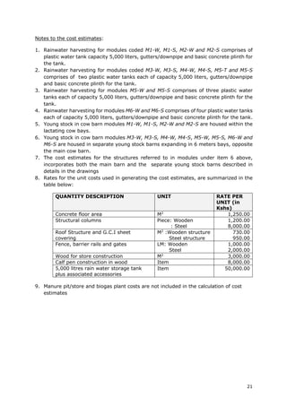 Handbook Modular Cow Barn Design for Smallholder Dairy Entrepreneurs | PDF