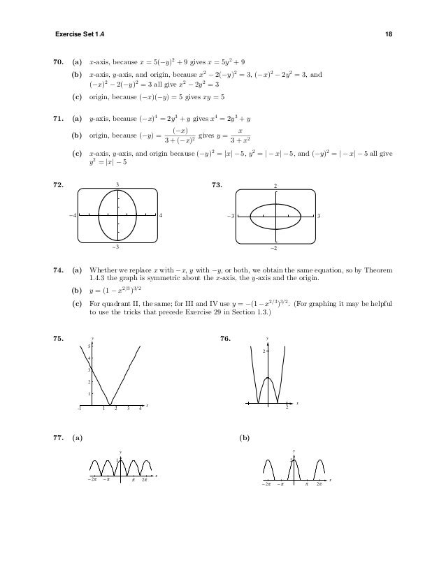 Hand book of Howard Anton calculus exercises 8th edition