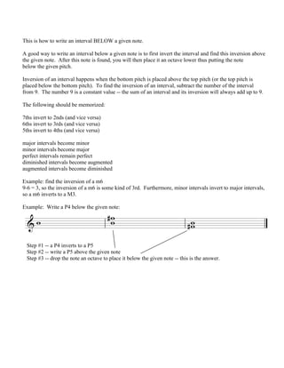 Handbook of basic music theory | PDF