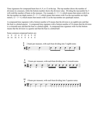 Handbook of basic music theory | PDF