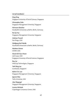 Handbook of Blockchain, Digital Finance and Inclusion Vol 1 David Lee and Robert Deng Preface | PDF