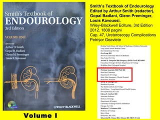 Handbook of Endourology, 5 Volumes. Edited by prof Petrisor Geavlete | PPT