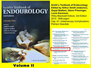 Handbook of Endourology, 5 Volumes. Edited by prof Petrisor Geavlete | PPT