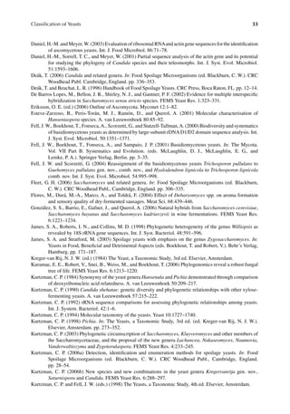 Handbook of food spoilage yeasts1 | PDF