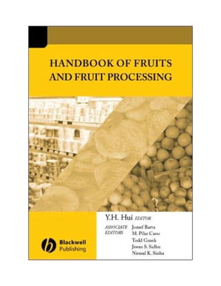 Handbook of fruits and fruit processing | PDF