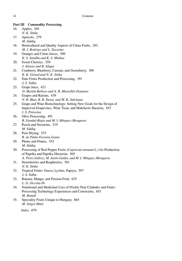 Handbook of fruits and fruit processing | PDF