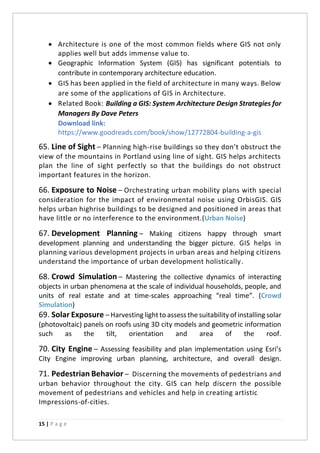 Handbook of gis application | PDF