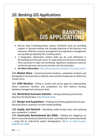 Handbook of gis application | PDF