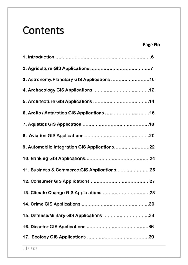 Handbook of gis application | PDF