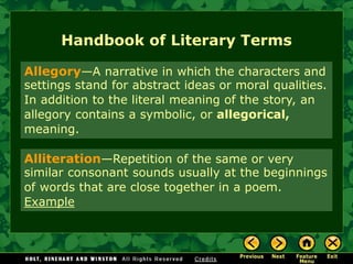 HandbookofLitTerms.ppt