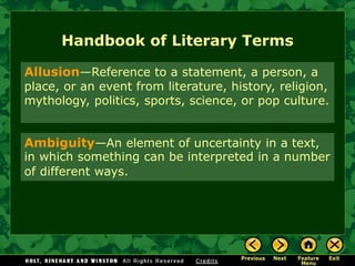 HandbookofLitTerms.ppt
