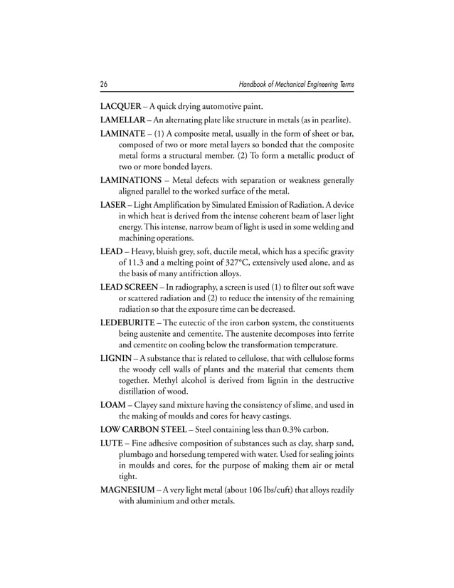 Handbook of Mechanical Engineering Terms机械工程术语手册.pdf