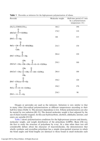 Handbook of polymer synthesis-Second Edition | PDF