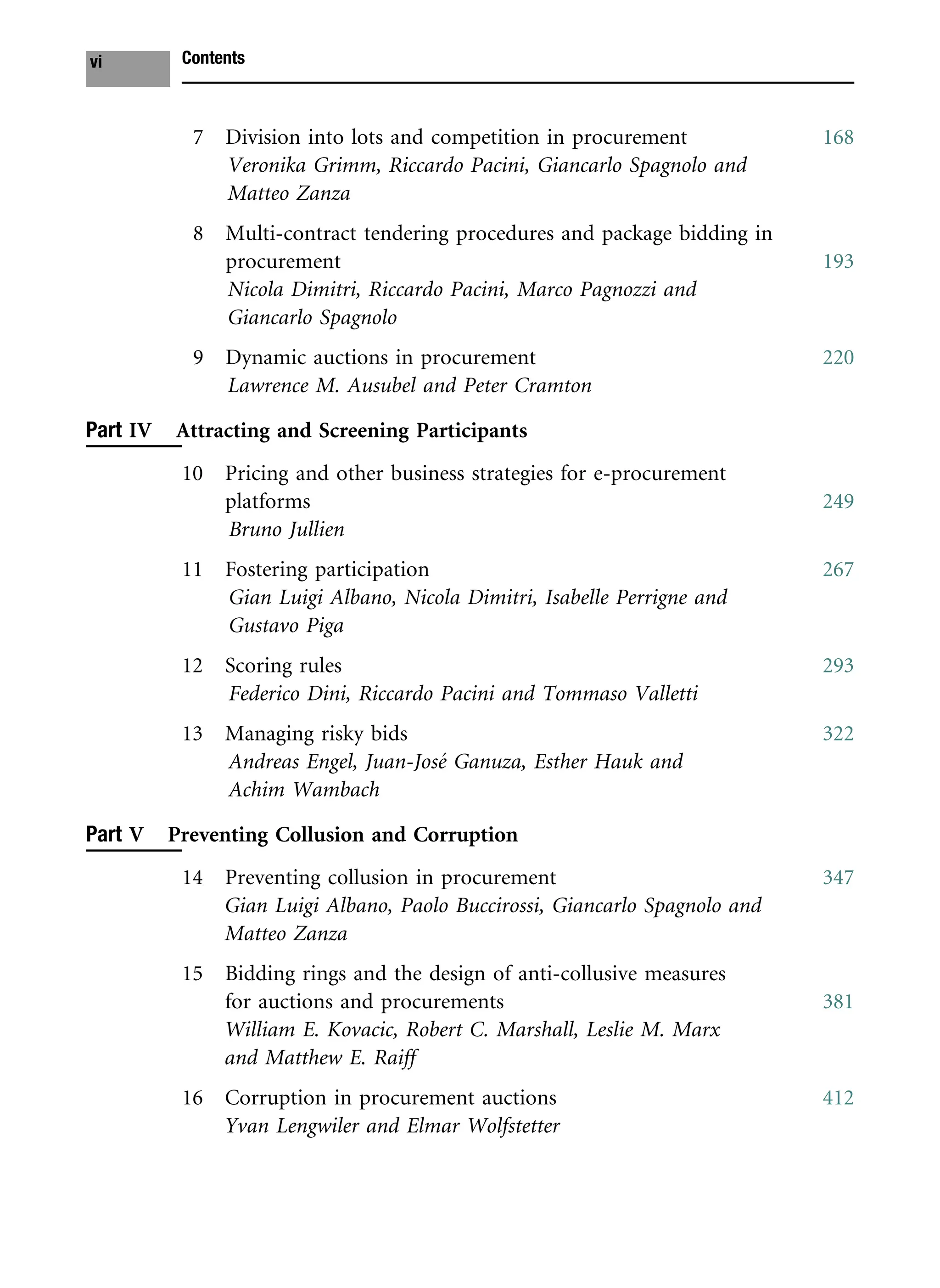 Handbook of Procurement (Nicola Dimitrig | PDF