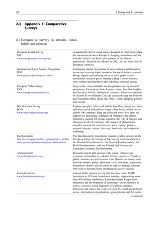 Handbook of survey methodology for the social sciences | PDF