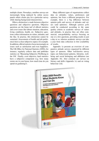 Handbook of survey methodology for the social sciences | PDF