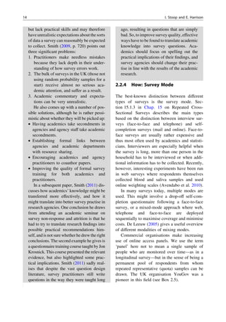 Handbook of survey methodology for the social sciences | PDF