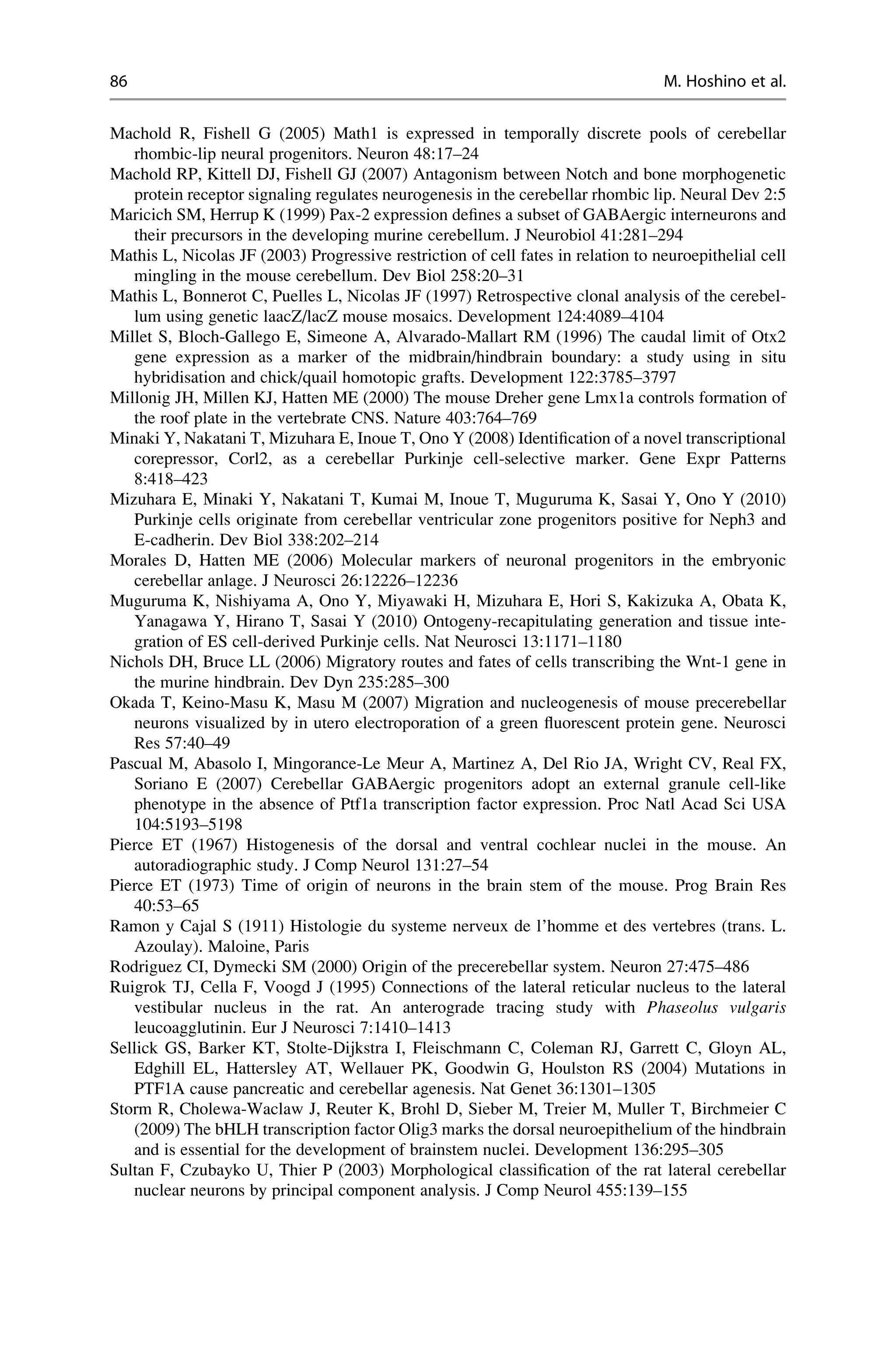 Handbook of the cerebellum and cerebellar disorders | PDF