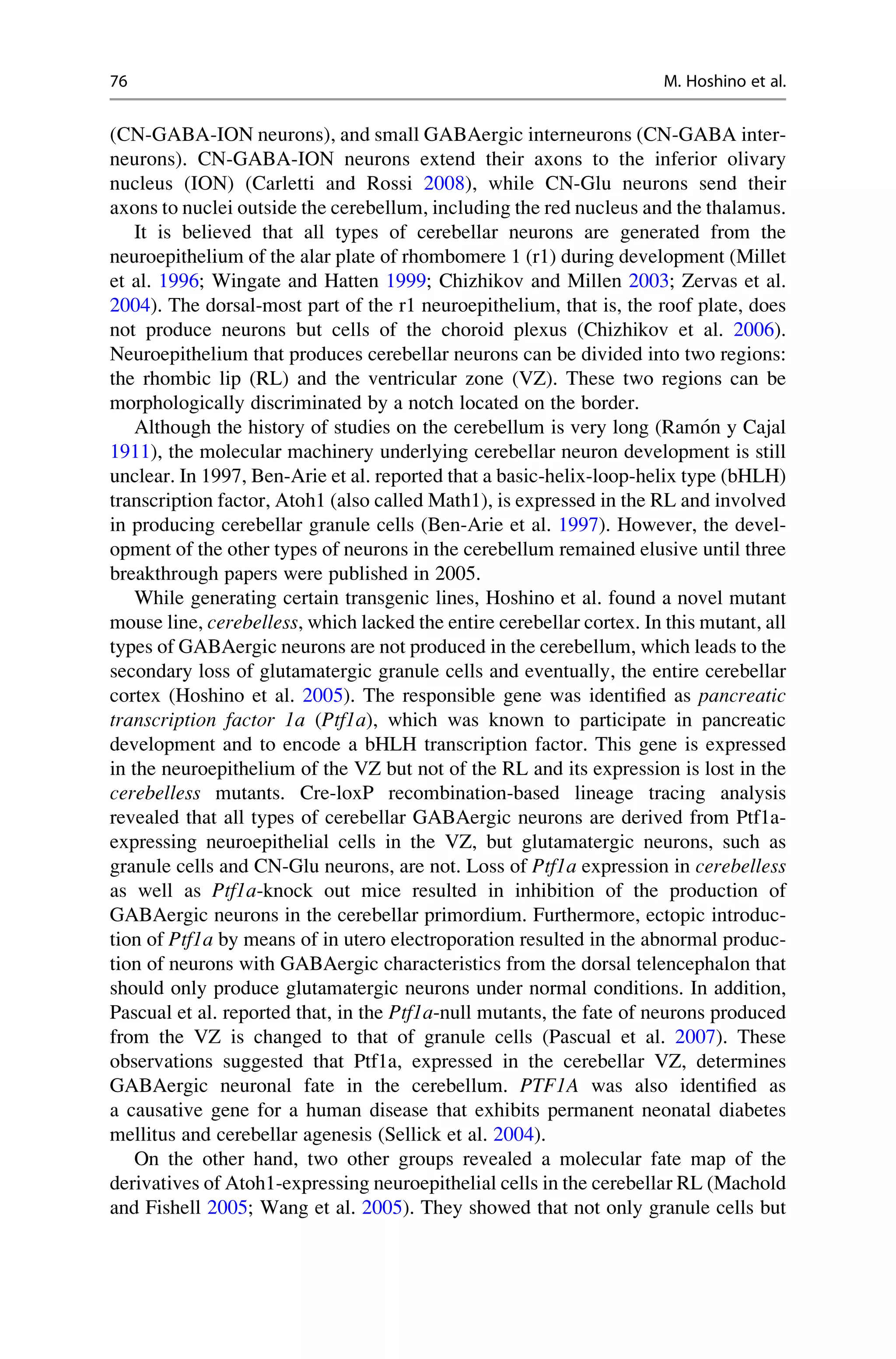 Handbook of the cerebellum and cerebellar disorders | PDF