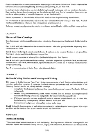 Handbook on Building Construction Practices - Bureau of Indian ...