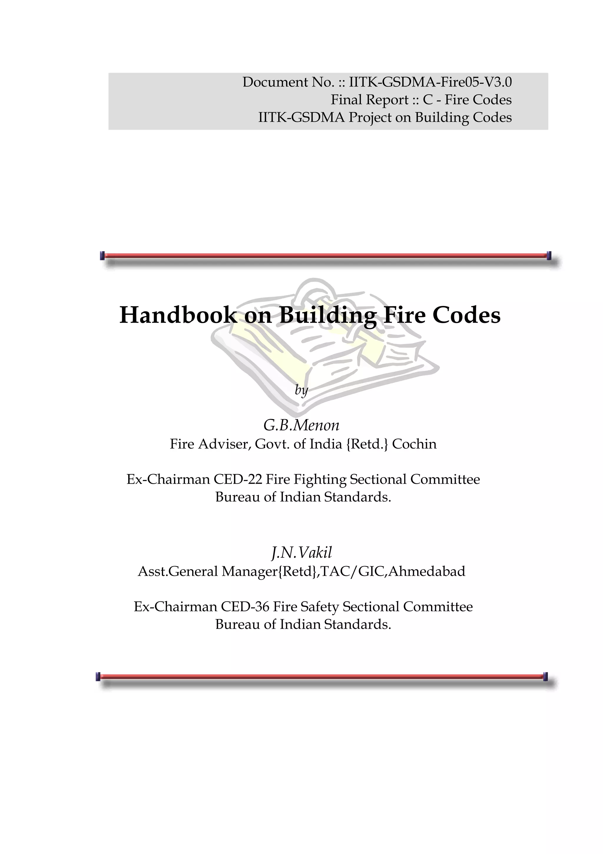 Hand book on building fire codes | PDF